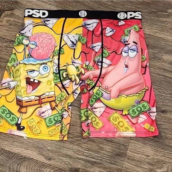 PSD | Underwear & Socks | Psd X Spongebob Diamonds Drip | Poshmark